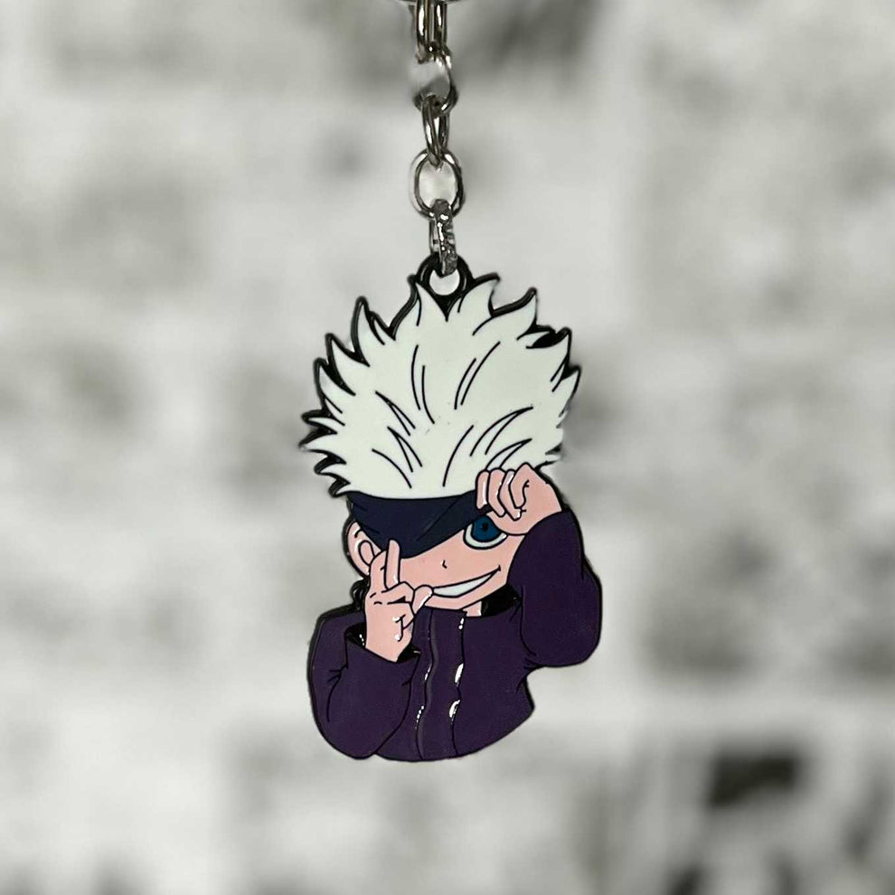 Jujutsu Kaisen anime domain expansion gojo satoru keychain SoulAbiti